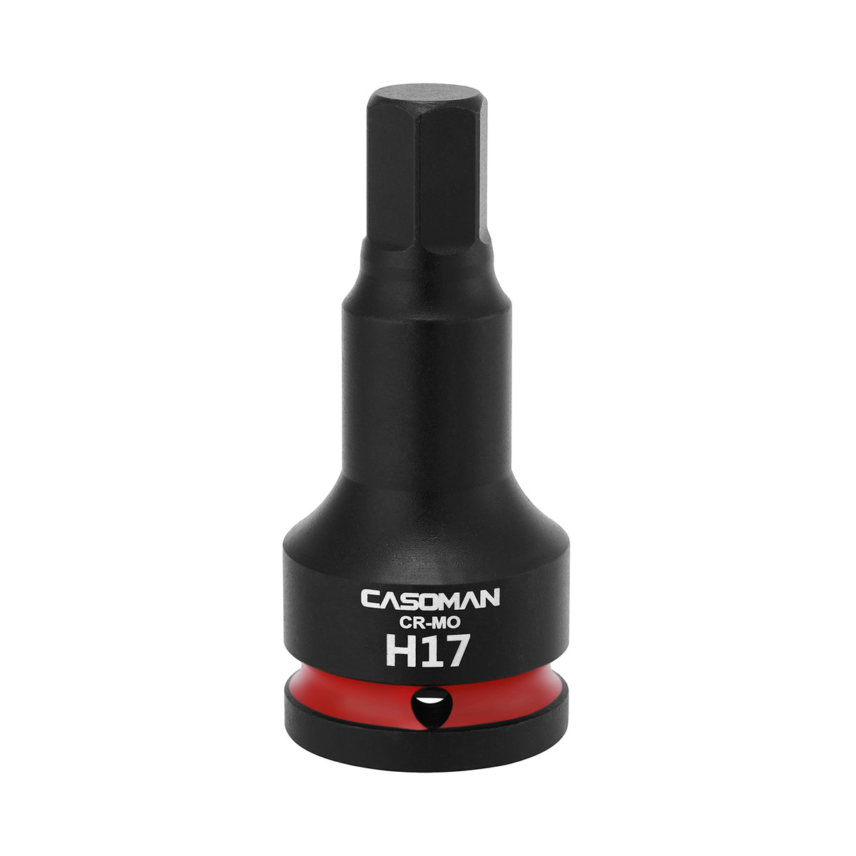 CASOMAN 3/4" Drive Large 17mm Impact Hex Bit Socket, One-Piece H17 All ...