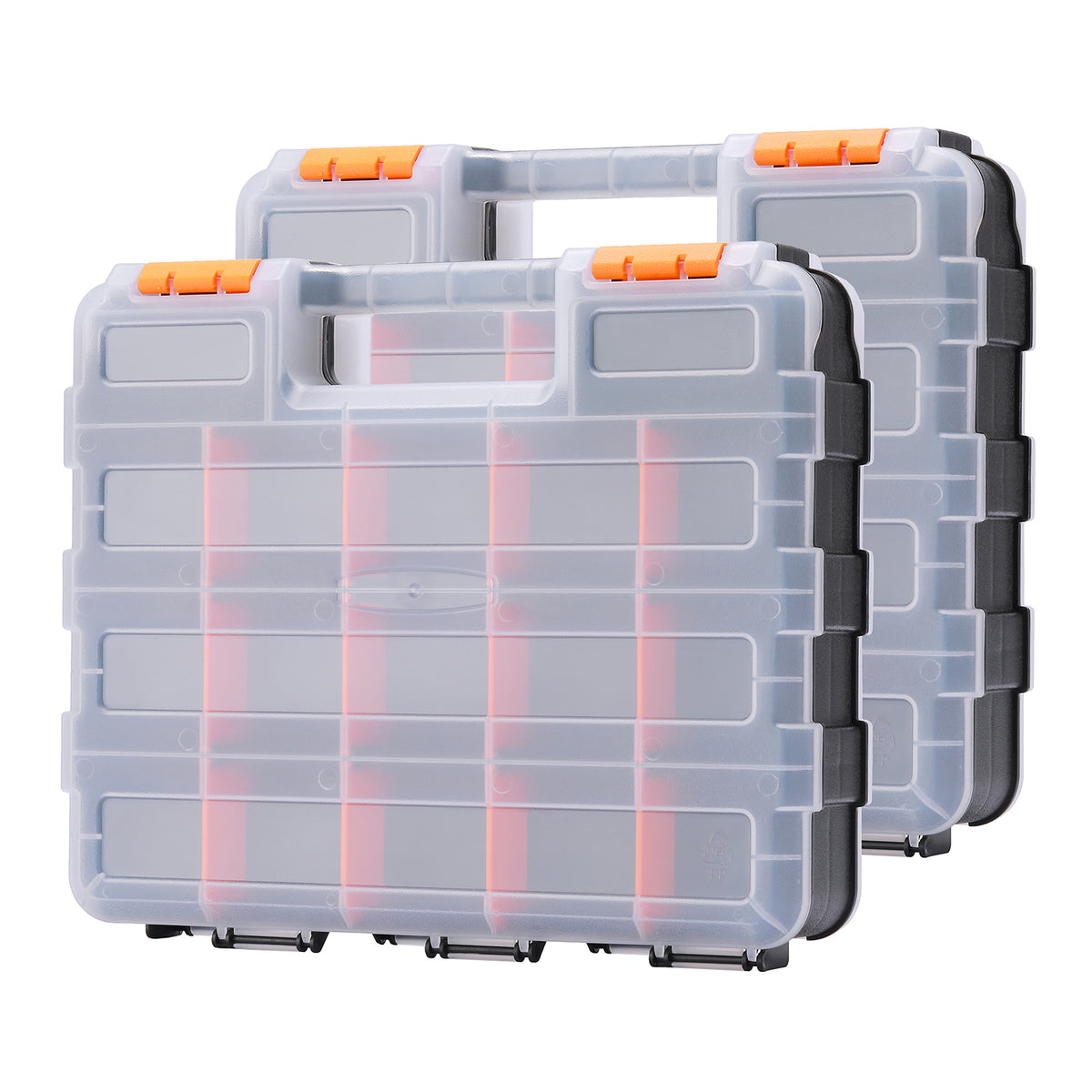 CASOMAN Double Side Tool Organizer, with Impact Resistant Polymer and ...